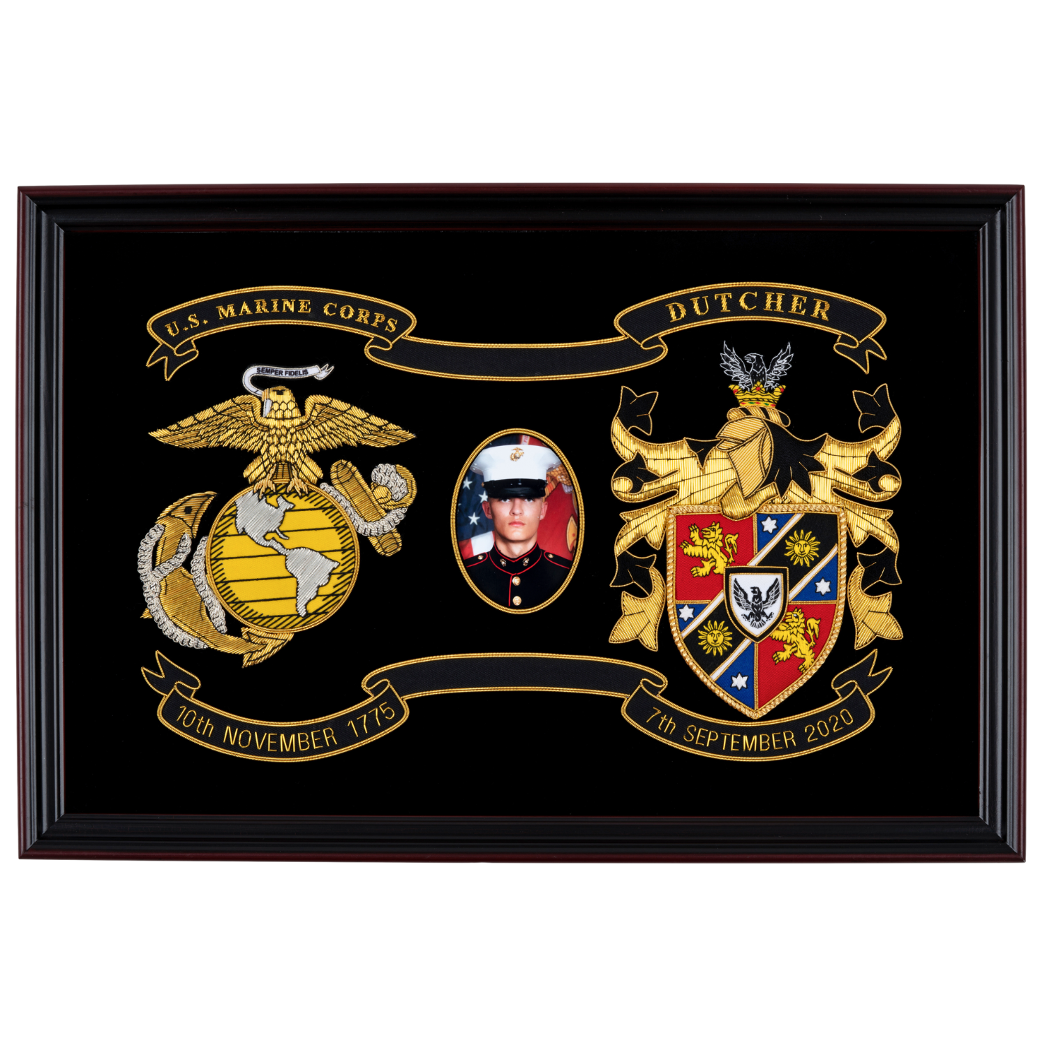 Legacy on Display | US Navy Custom Embroidery | My Lineage