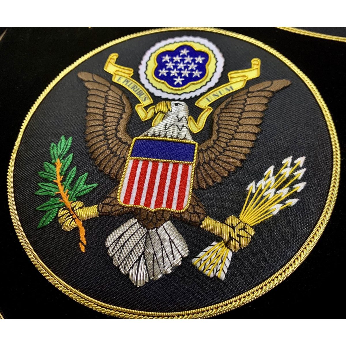Legacy on Display | United States Army Embroidery Display | My Lineage