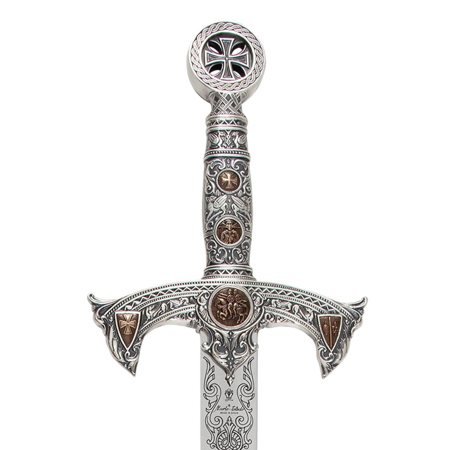Shop Knights Templar Silver Sword | My Lineage, San Diego