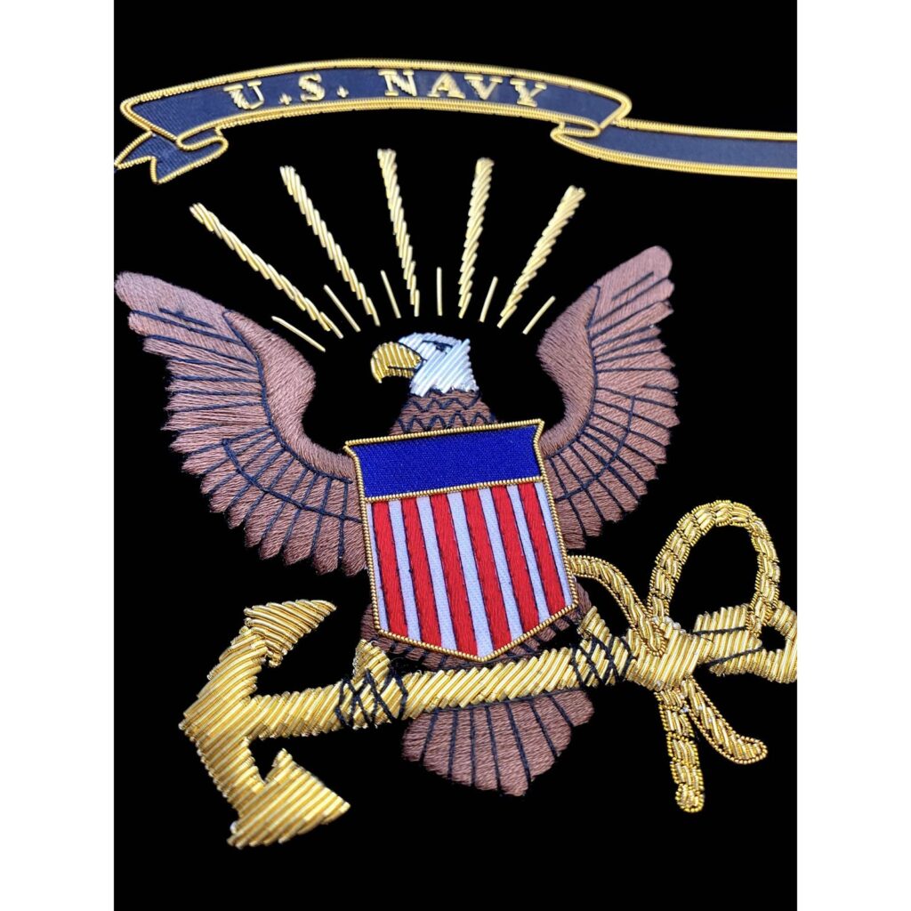 United States Navy Legacy Display – Military Insignia & Family Crest