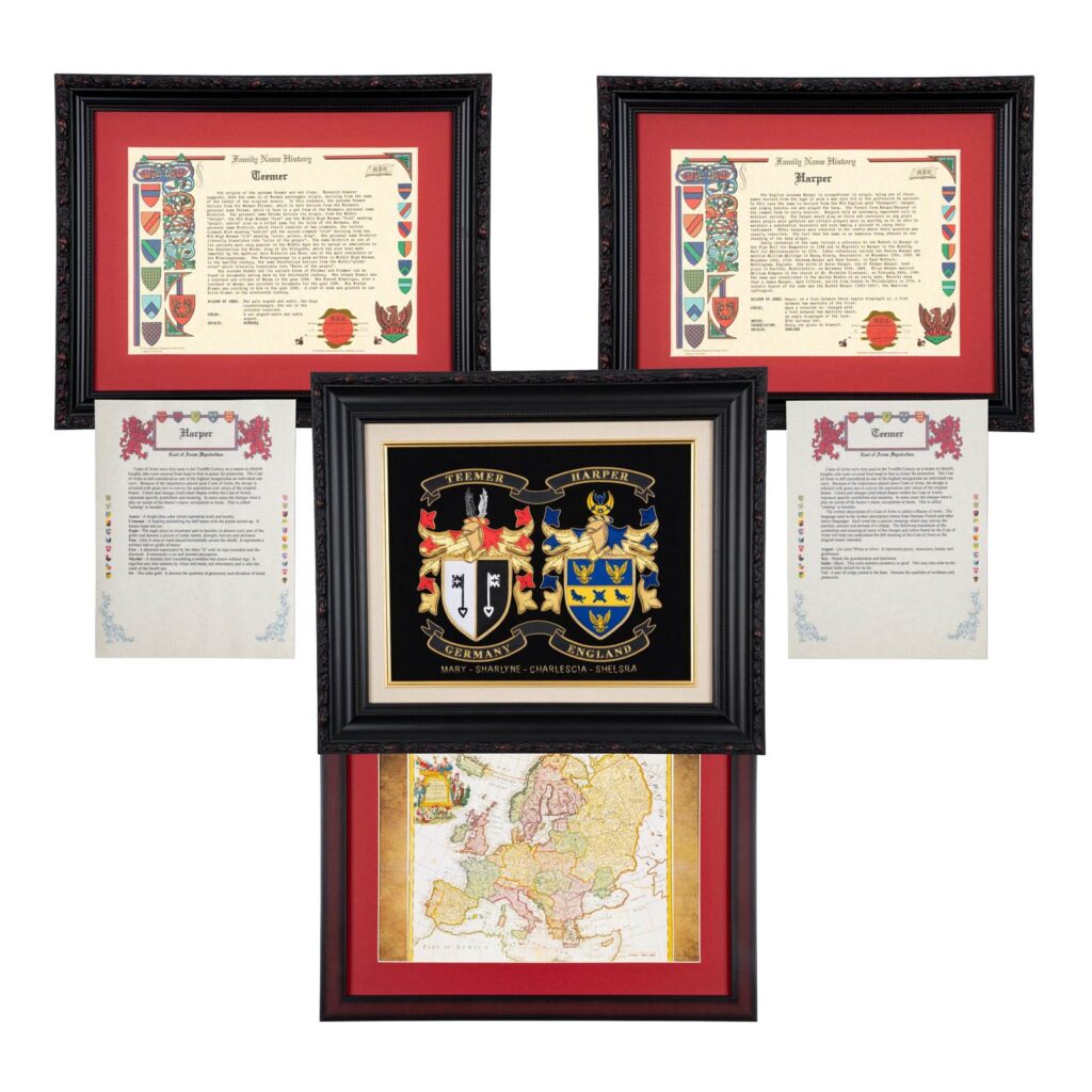 Double Embroidery & Map Set | My Lineage