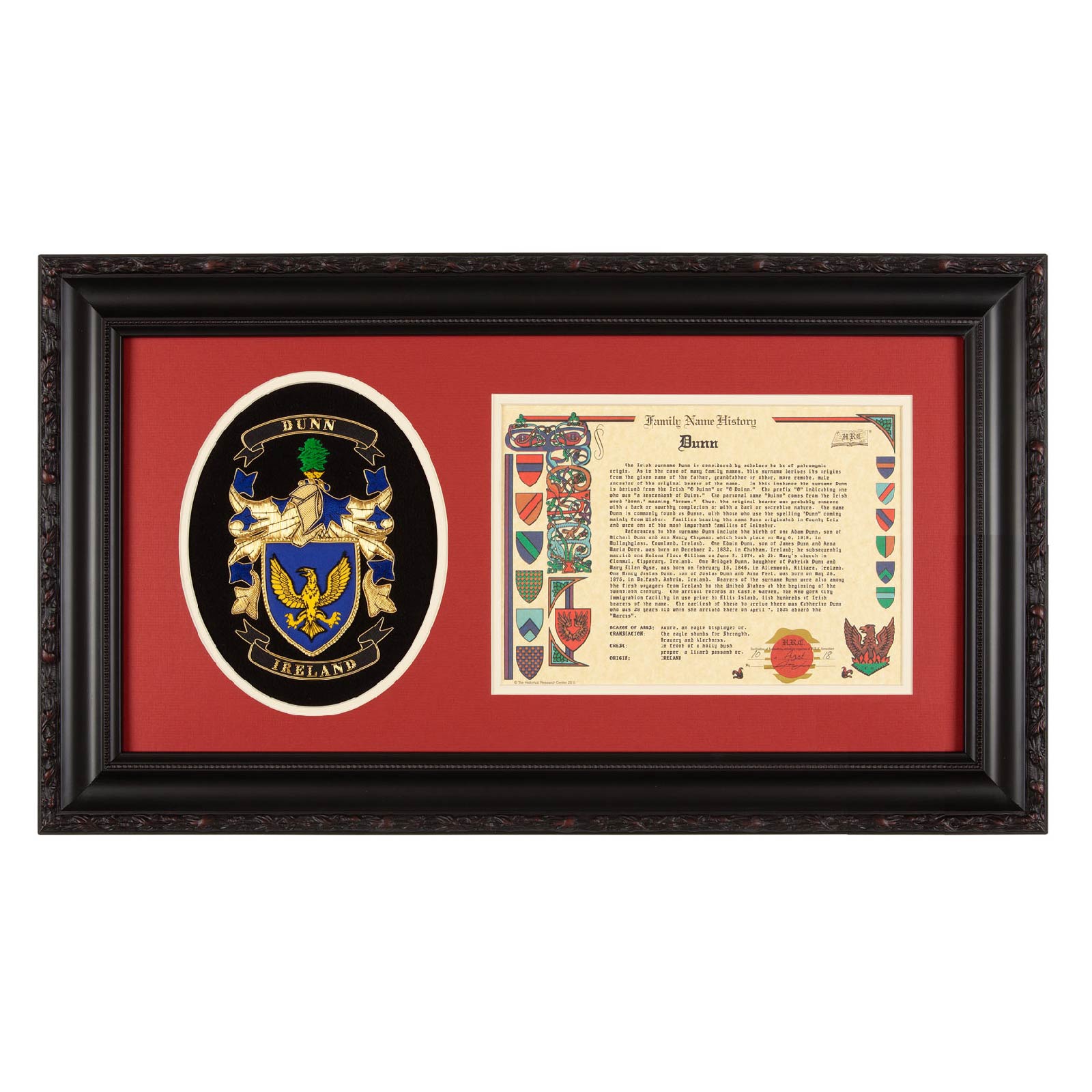 Shop Custom Single Embroidery Set | Family Crest | My Lineage